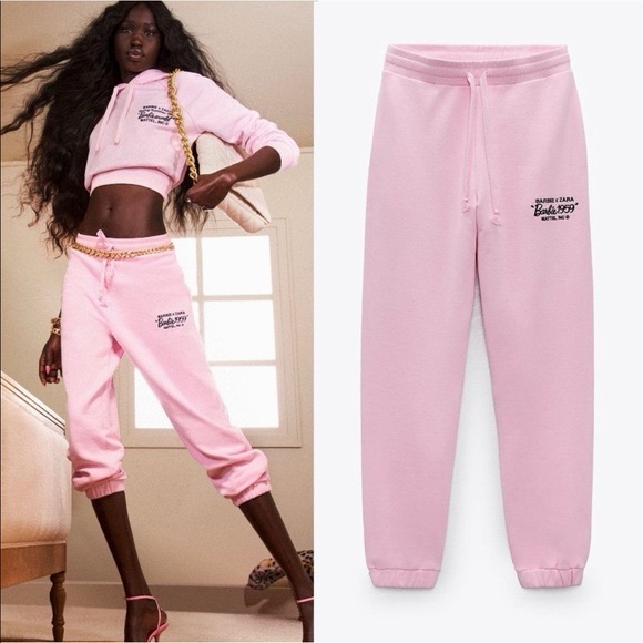 Barbie | Pants & Jumpsuits | Barbie X Zara 959 Mattel Inc Pink ...